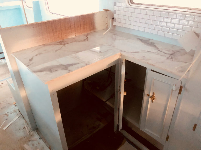 Caravan Kitchen Renovations | Caravan Renovation Series - Ben & Michelle