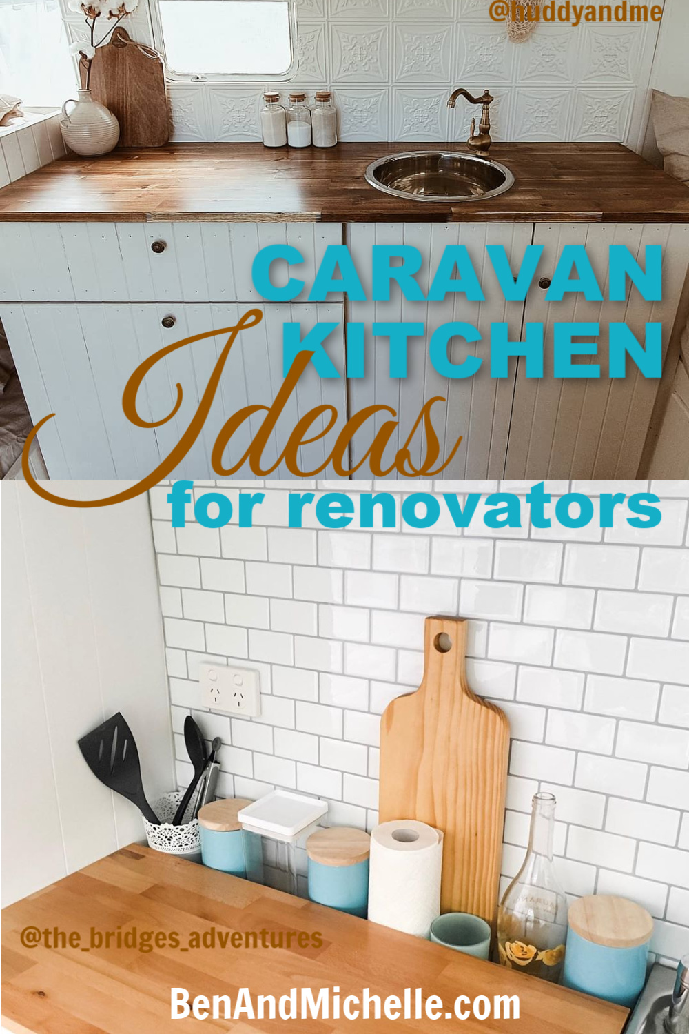 Caravan Kitchen Renovations | Caravan Renovation Series | Ben & Michelle