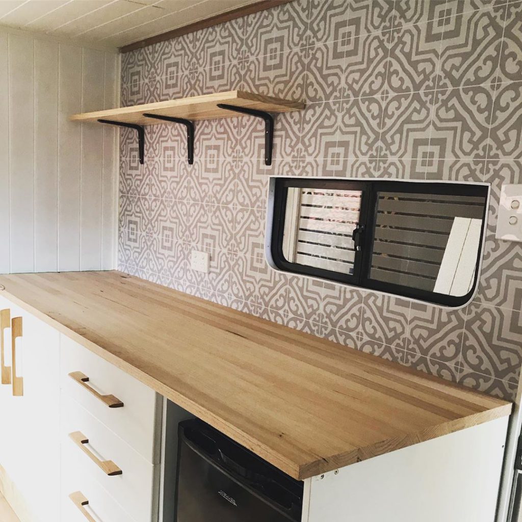 Caravan Kitchen Renovations | Caravan Renovation Series - Ben & Michelle