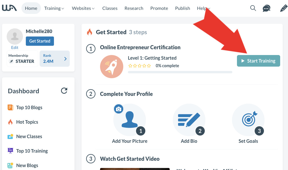 Start Your Own Blog - Ben & Michelle