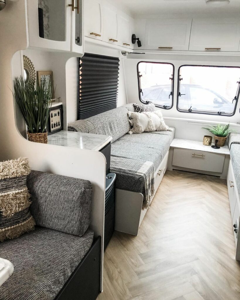 Caravan Interior Design - Sarah Emily Interiors shows us how it’s done ...