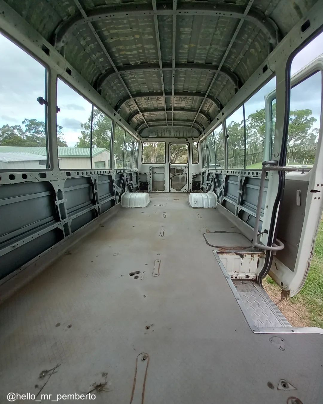 Hello Mr Pemberton | A Toyota Coaster motorhome conversion - Ben & Michelle