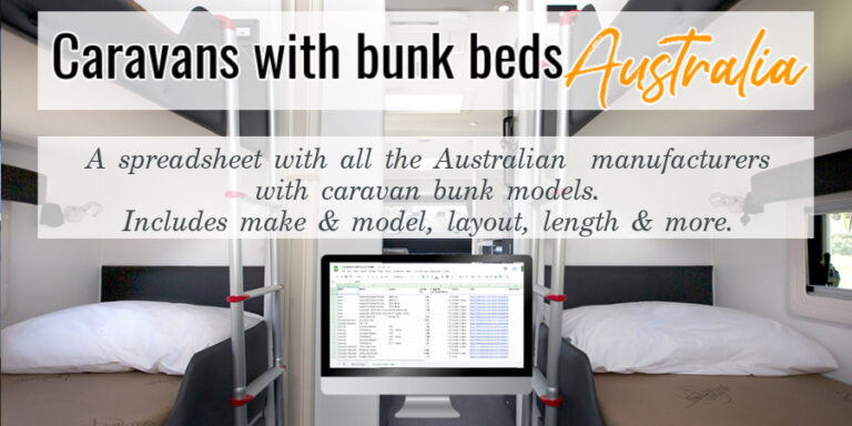 Family Caravans | Caravans with permanent bunk beds - Ben & Michelle
